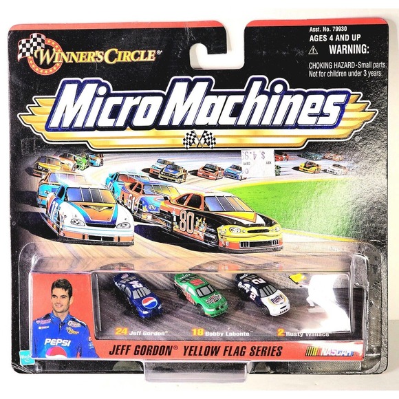 Winner's Circle | Toys | Micro Machines 999 Jeff Gordon Winners Circle ...
